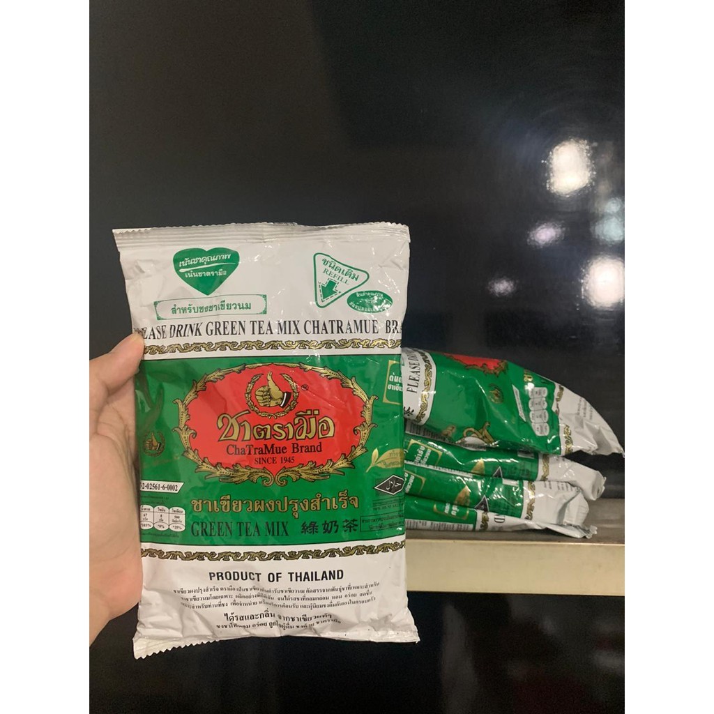 Cha TraMue Thai Tea/Cha tra mue green Tea/chatramue green Tea/Thailand ...