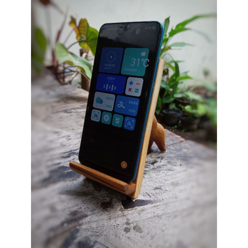 HP Holder Teak Woodhp / Holder Wooden Phone Holder /Phone Stand (Paint ...