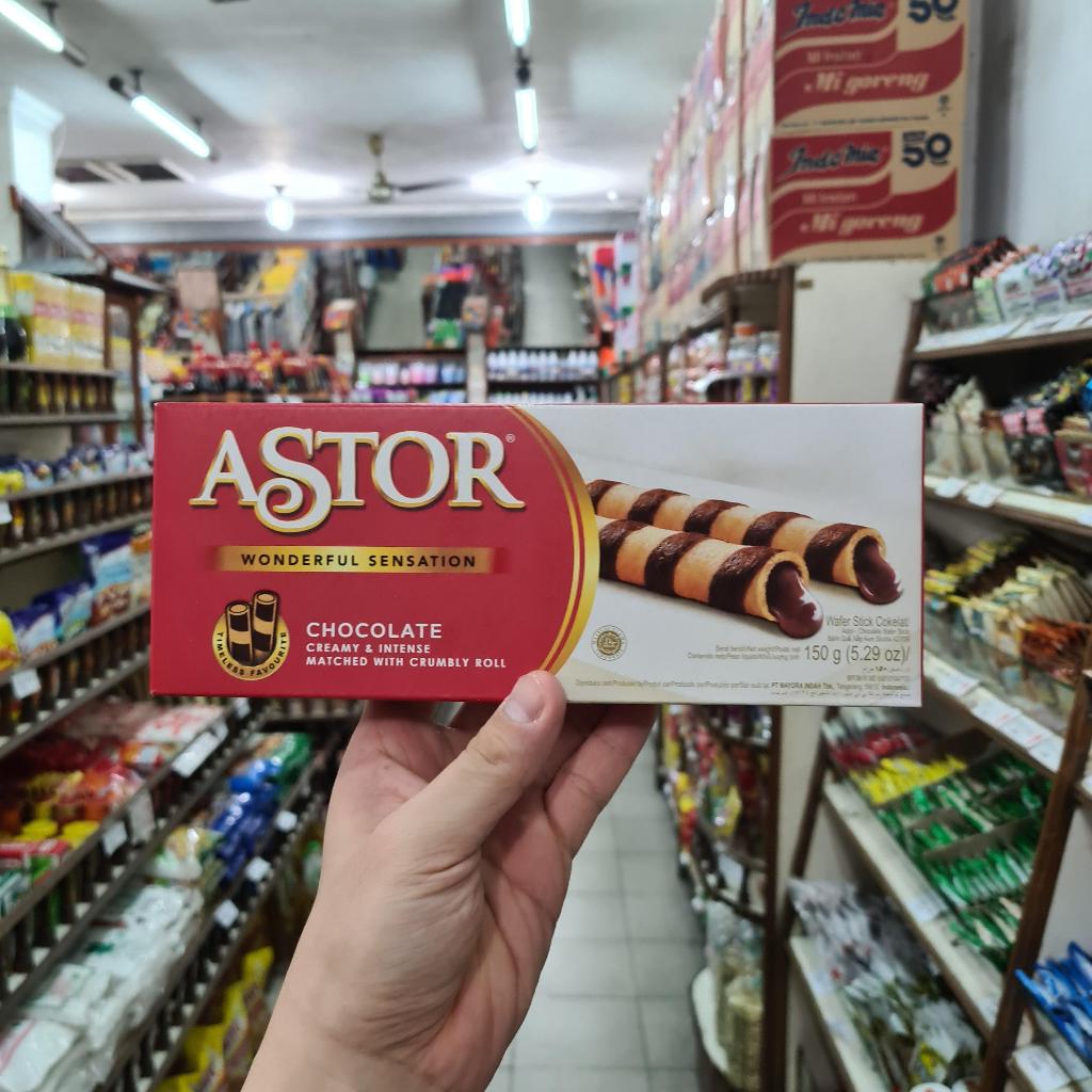 Astor WAFER STICK CHOCOLATE 150 g | Shopee Singapore