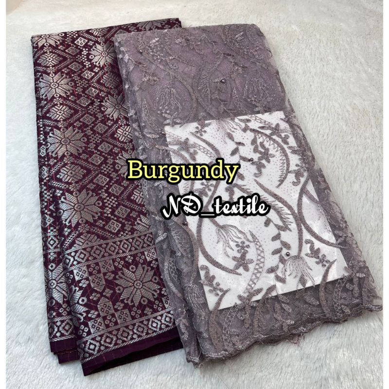 Free PAPERBAG AND CARD/Bridasmaid Package Set Songket Material and Tile ...