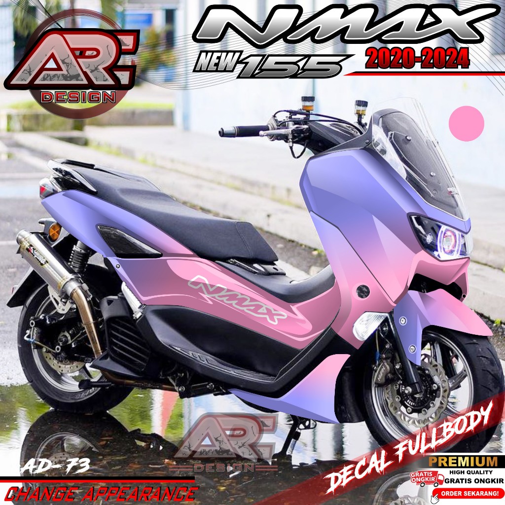 Terbaru Decal Sticker Yamaha Nmax 155 New 2020 2021 2022 2023 2024 Full ...