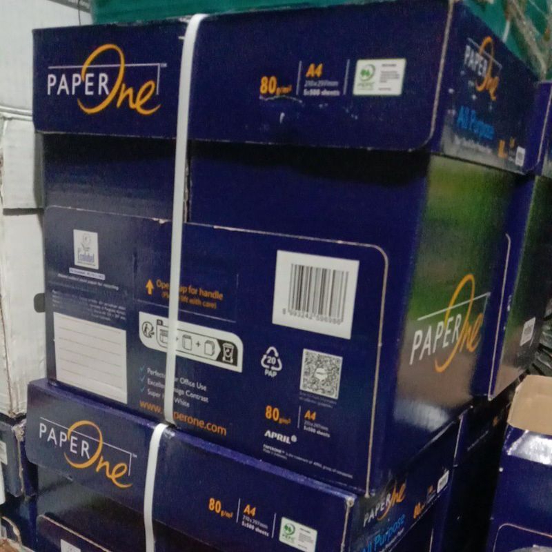 HVS A4 paper 80 gr paper one 1 box contains 5 reams | Shopee Singapore