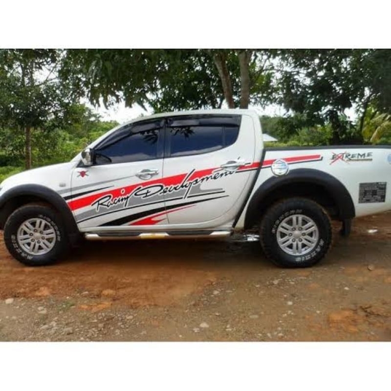 Car sticker striping cutting racing development land Rover off road 4x4 ...