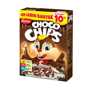Simba CEREAL CHOCO CHIPS Chocolate BOX 300+30g | Shopee Singapore