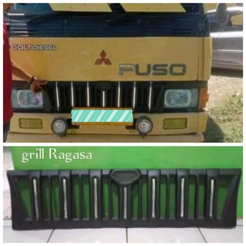 Ragasa Grill Mitsubishi Truck Ragasa Grill Prado Model | Shopee Singapore
