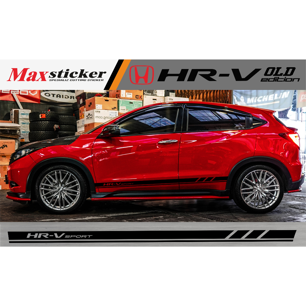 Honda HRV OLD STICKER OLD HRV SIDE BODY CUTTING STICKER | Shopee Singapore