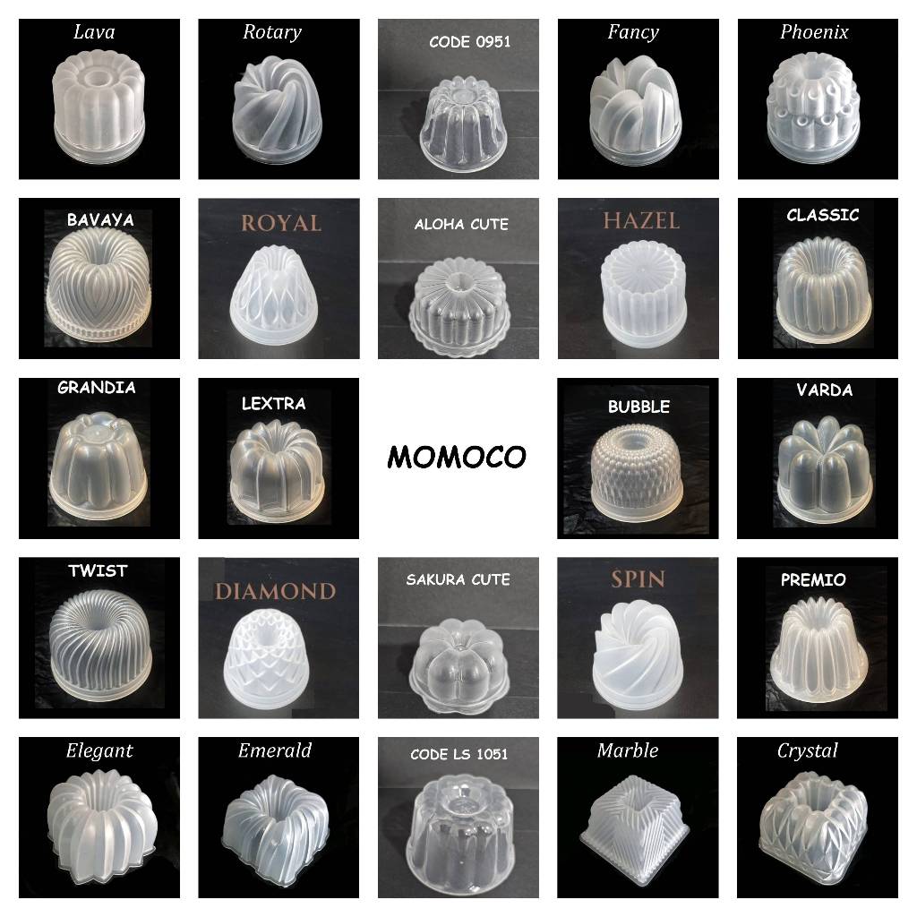 Chocolate Pudding Mold Agar Agar Jelly Cake Pan Mini Bavaya Pudding ...