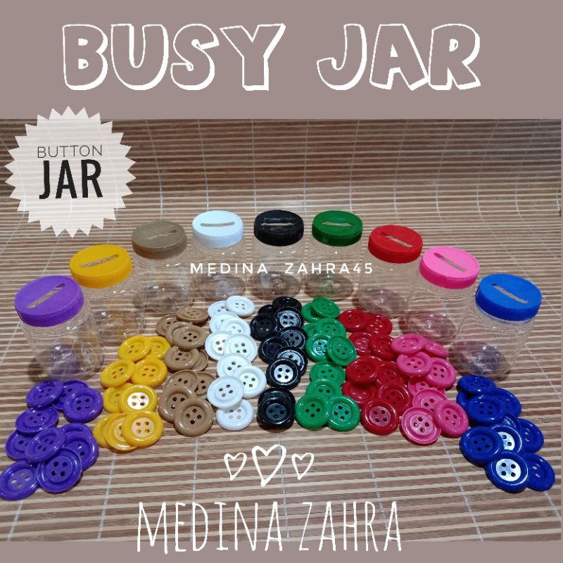 Busy Jar Button Jar New Busy Jar Button Children's Educational Toys ...