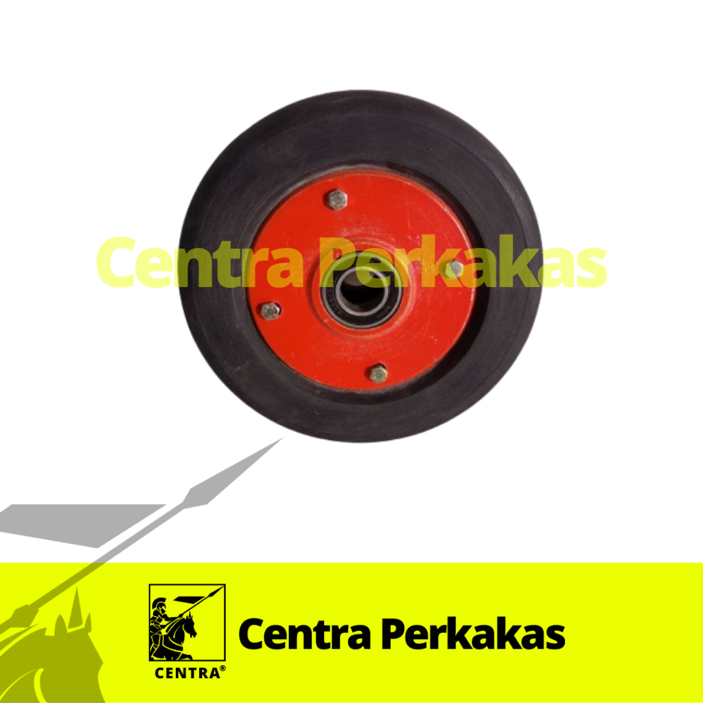 Iron Cart Wheels Trolly Wheels 8'' Rubber Wheels | Shopee Singapore