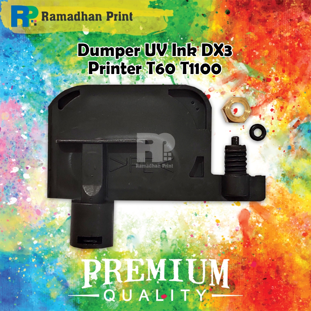 Damper Dumper Dtg Black UV Ink Epson 1390 L1800 L1300 Mutoh Mimaki DX5 ...