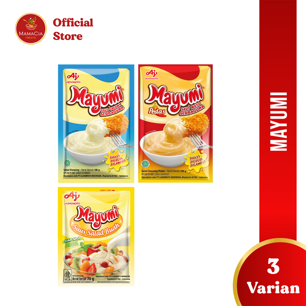 Mayumi Mayonnaise Salad Sauce (sachet) | Shopee Singapore