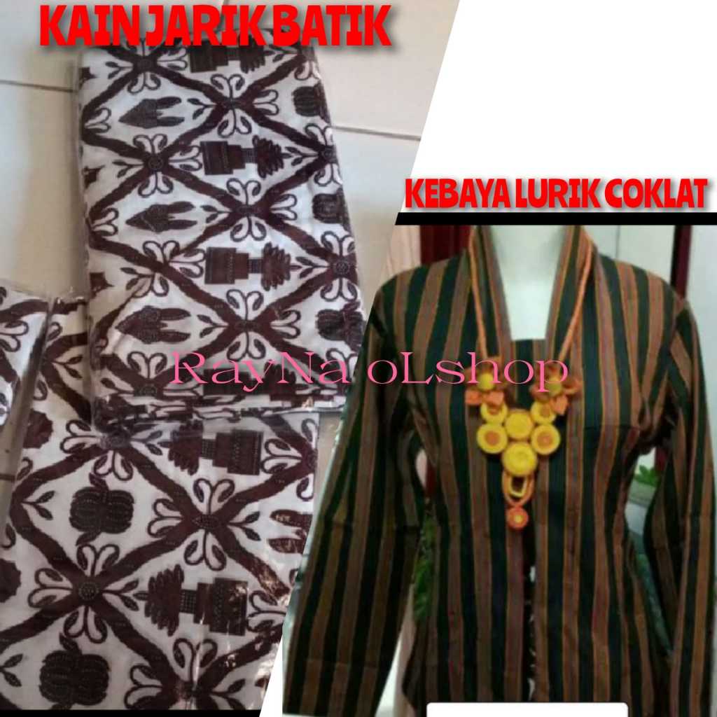 Women's SUITS | Lurik KEBAYA + BATIK JARIK FABRIC | Lurik KEBAYA 1 ...