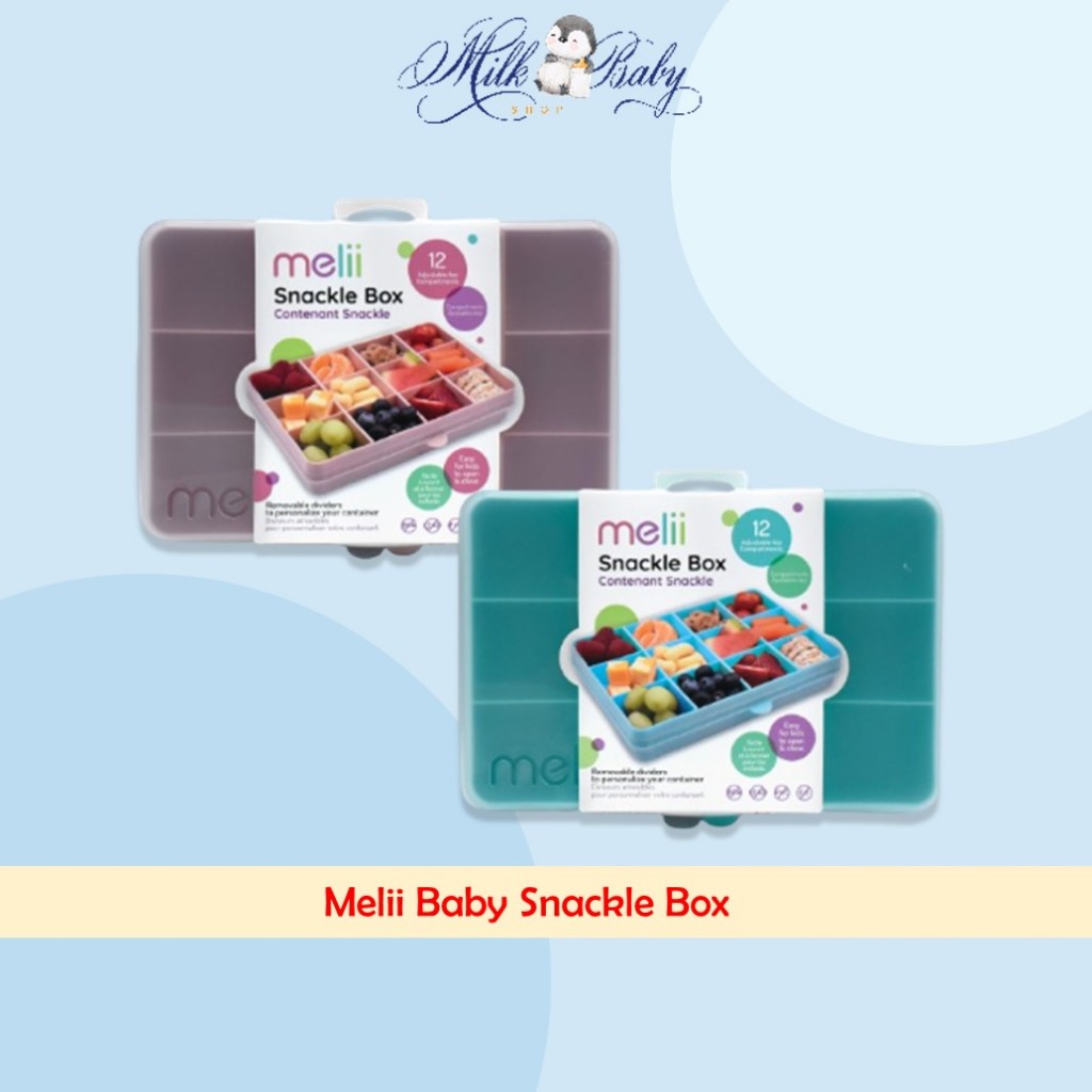 Melii Baby Snackle Box - Children's snack Box (12 skates) | Shopee ...