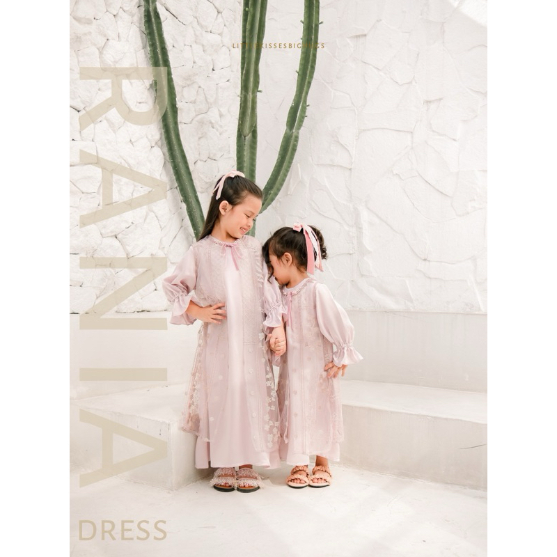 Littlekisses: Rania Dress (Raya Collection 2024 Mother and Child Couple ...