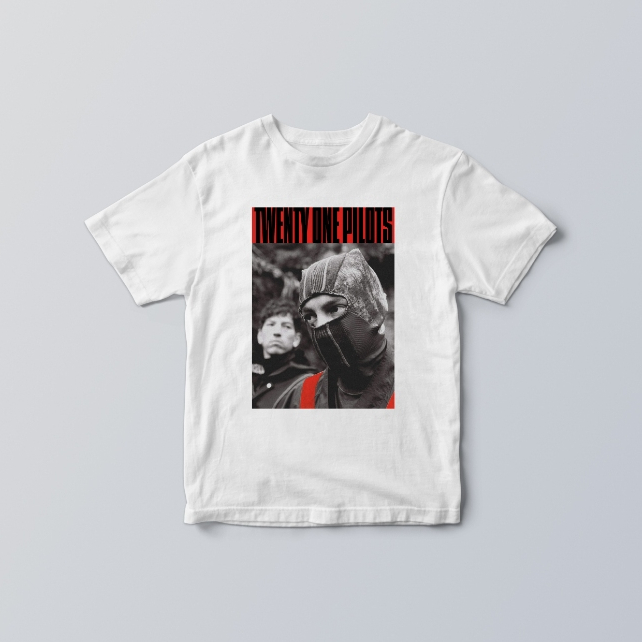 T-shirt Twenty One Pilots Clancy Poster | Custom Band T-Shirt | Shopee ...