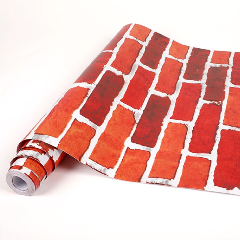 MERAH Wallpaper For Walls 45CM X 8M WALLSTICKER WALLPAPER For Walls ...