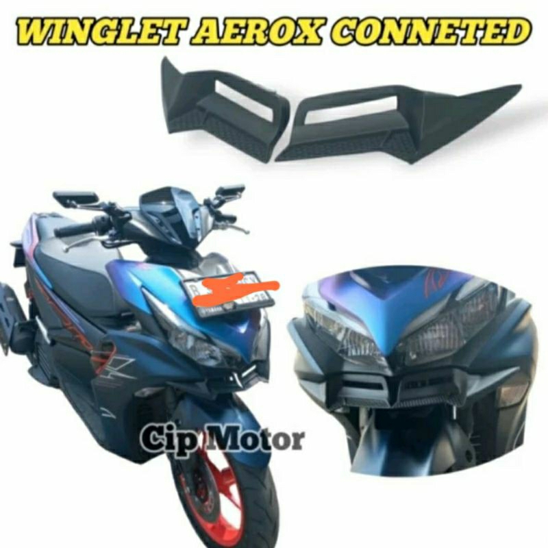 Winglet AEROX 155 NEW CONNECTED 2021 2022 WING LET MODEL MOTOGEP ABS ...