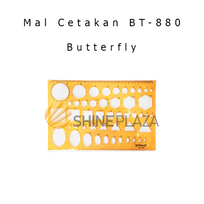 Butterfly Shape Mold Mall BT-880 - Screen Printing Mall Template ...
