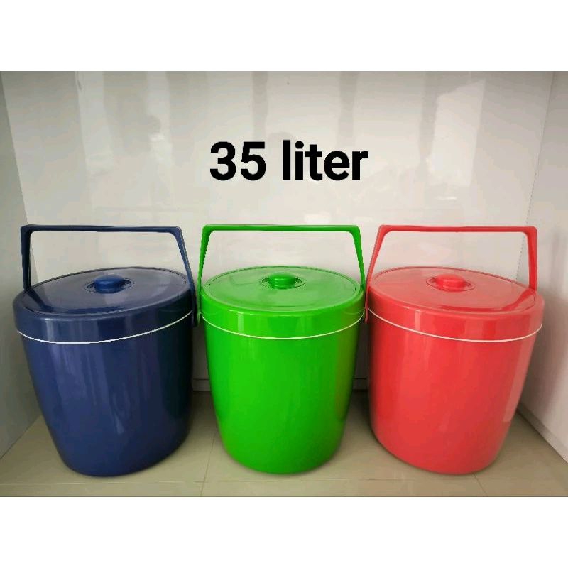 TERMOS Miracle rice thermos 35 liters/rice bucket/jumbo ice bucket/food ...