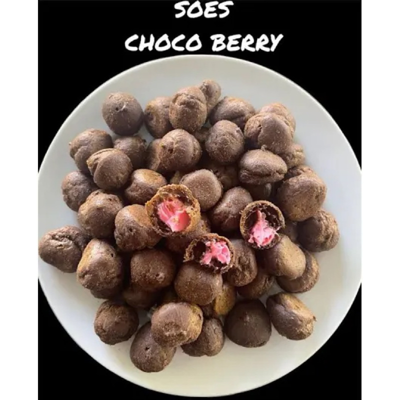 Soes Chocolate CREAM CHOCOBERRY 200gr SARIKAYA Brand) | Shopee Singapore