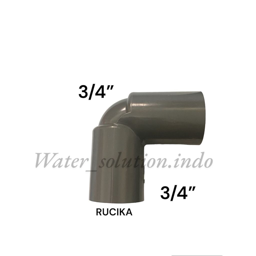 Elbow / KNEE PVC PIPE 3/4 INCH RUCIKA (AW)-MEDAN | Shopee Singapore