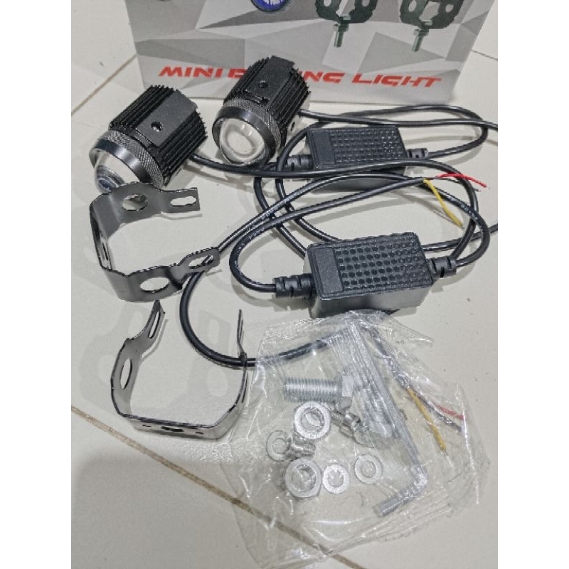 Mini driving lamp d2 high low motorbike car laser shooting lamp D2 mini ...