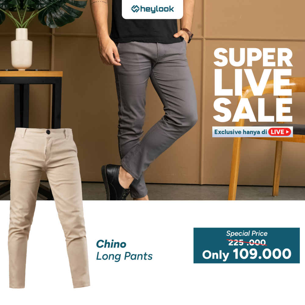 - Men's Long Chino Pants Chino Pants Chino Long Pants Chino HEYLOOK ...