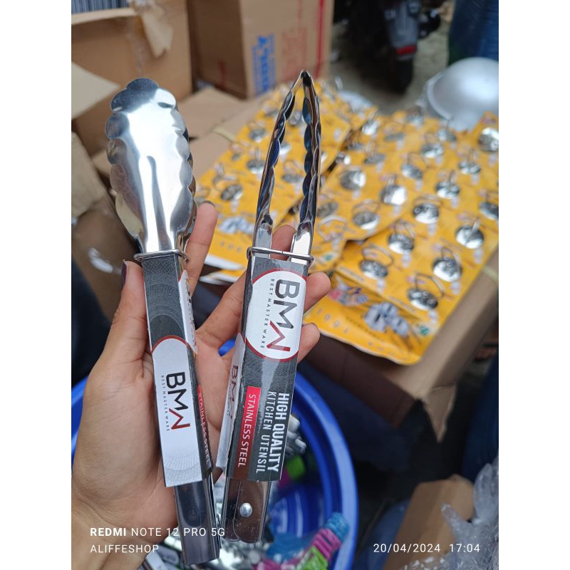 Fried Tongs Ice Tongs Stainless Charcoal Tongs | Shopee Singapore