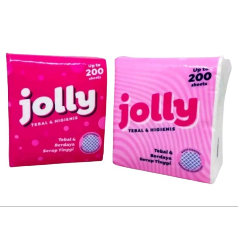 Retail JOLLY TISSUE POP UP 200SHEET 2PLY/TISSUE JOLLY POP UP 200 Sheets ...