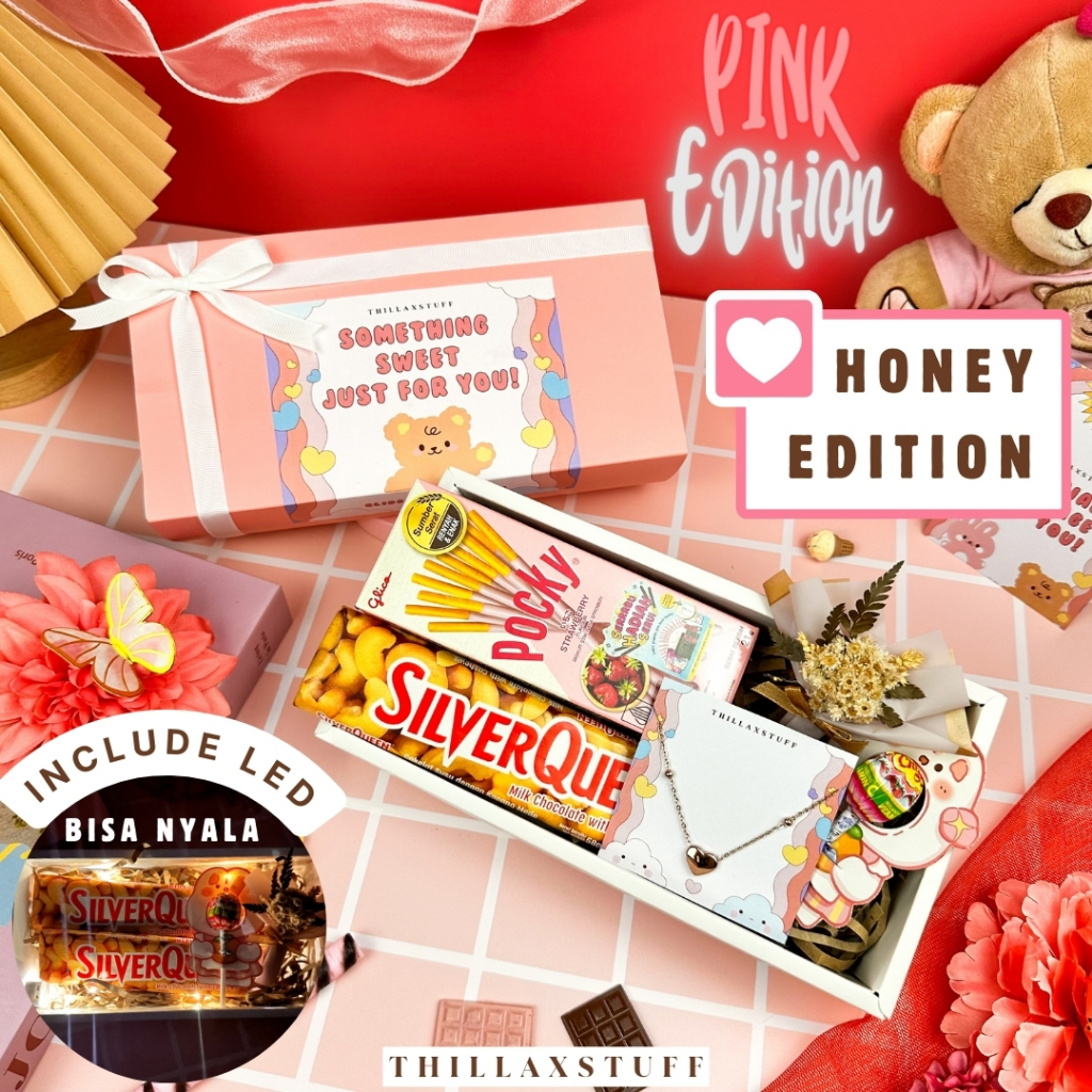 [HONEY] Pink EDITION GIRLS BIRTHDAY GIFT | Chocolate FLOWER GIFT BOX ...