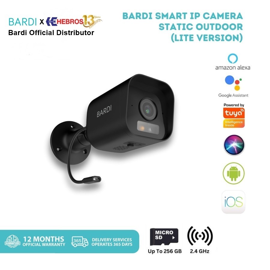 Bardi Smart IP Camera Static Outdoor ( Lite Version) | Shopee Singapore
