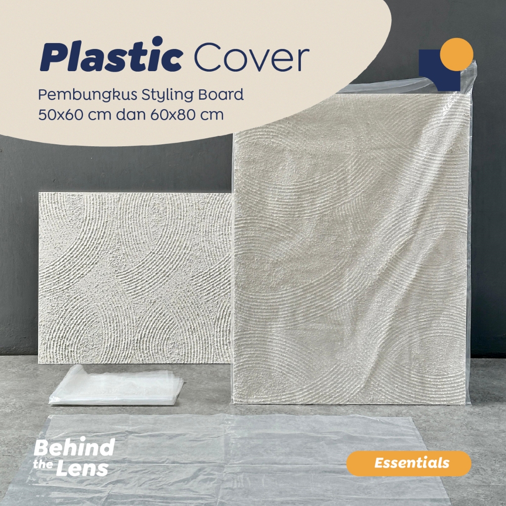 Plastic Cover - Behind the Lens - Plastic Wrapping Photo Board | Shopee ...