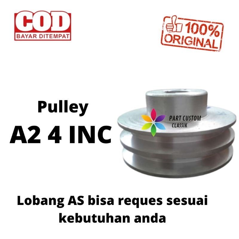 POLI Pulley pully Pulley Pulley Poly polly Aluminum A2 × 4 INCH ...