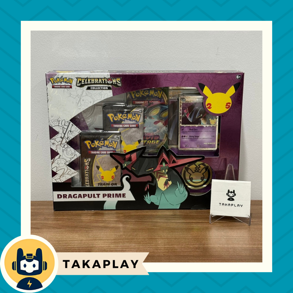 Pokemon TCG English English 25th Anniversary Celebrations Dragapult ...