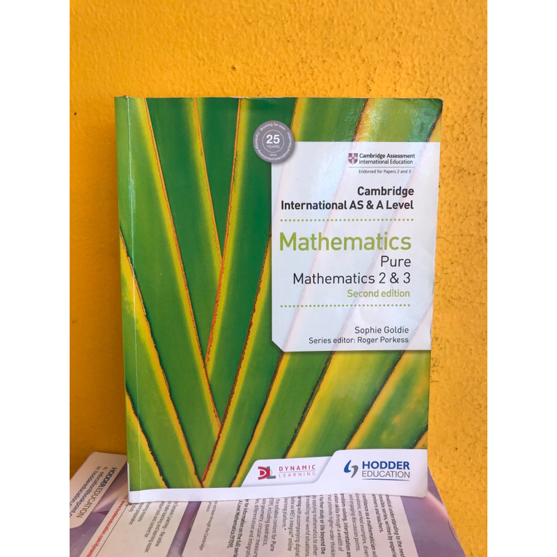 Cambridge International AS & A Level • Mathematics Pure Mathematics 2 ...