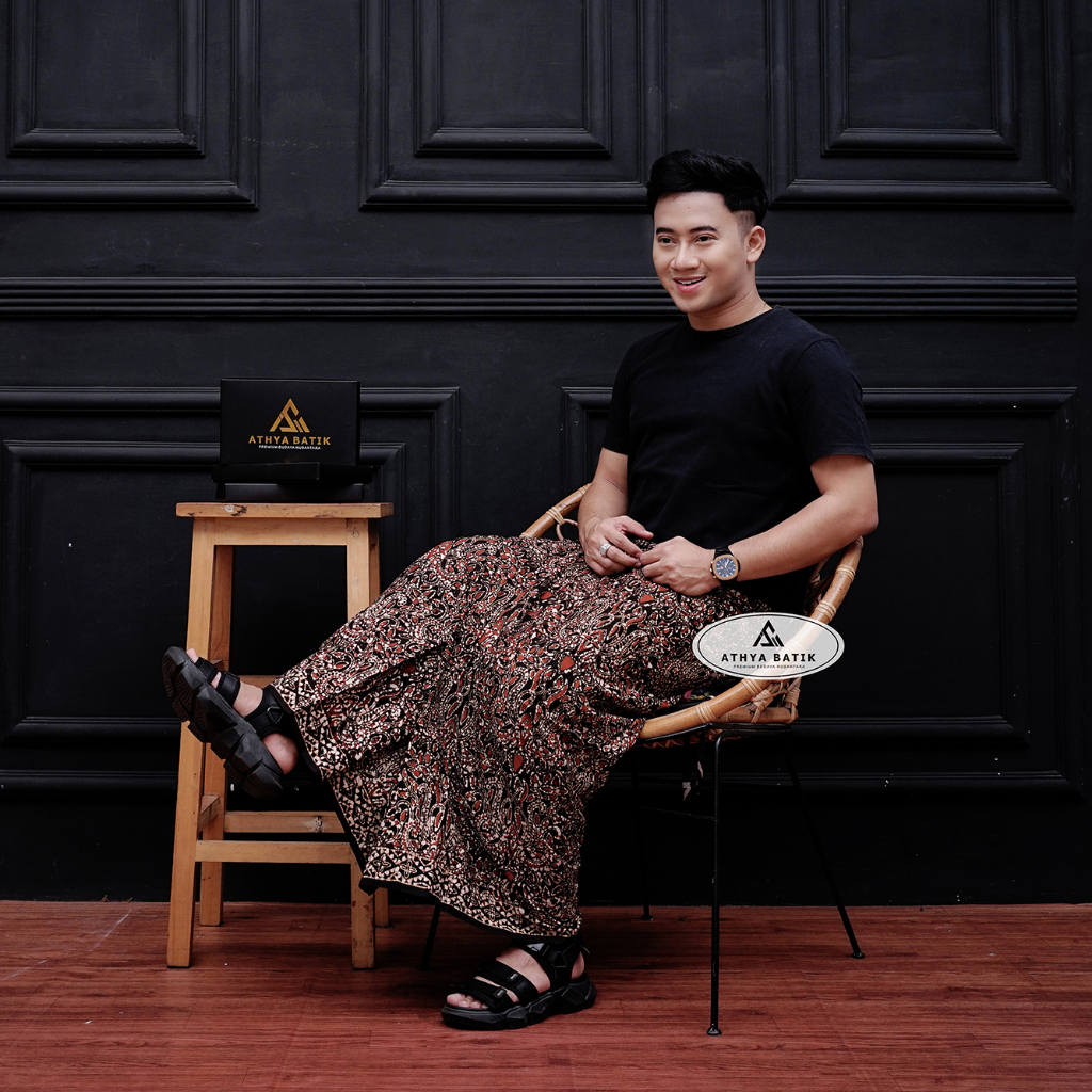 CAP SOGAN PREMIUM BATIK SARONG PAMUNGKAS SAROENG Motif BATIK DJAWA TJAP ATHYA BATIK | Shopee ...