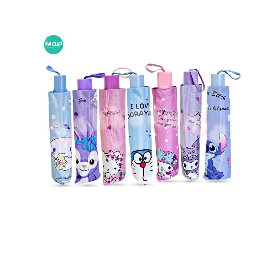 Iclipstationery Cute SANRIO Umbrella ANTI-UV Folding Umbrella mini ...