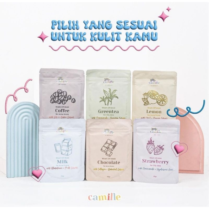 Camille Wash Off Mask | Camille Face Mask | Shopee Singapore