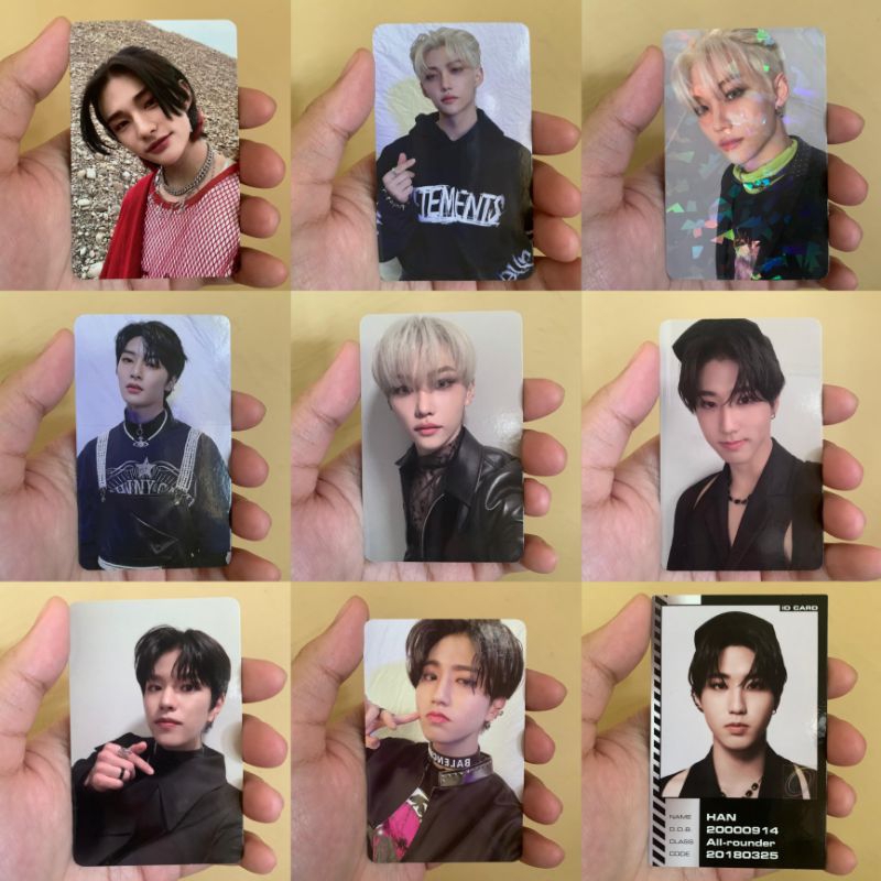 Official photocard oddinary straykids felix hyunjin changbin lino lee ...