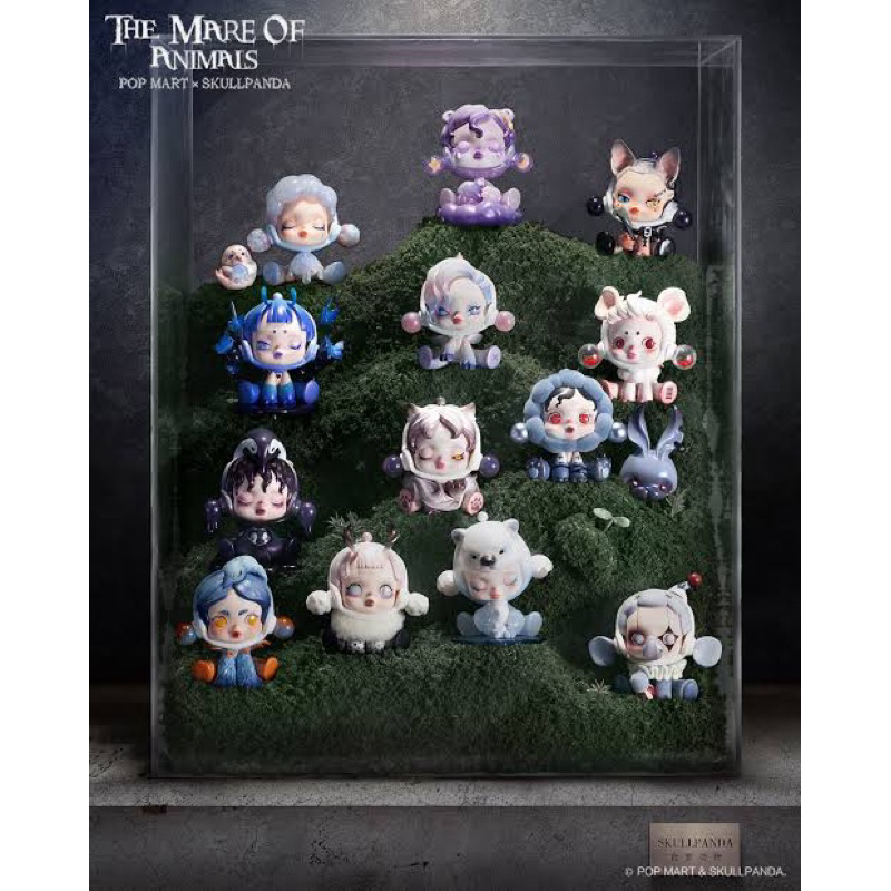Popmart (SELECTED) Skullpanda Mare Of Animals - Blue Morpho, Halobios ...