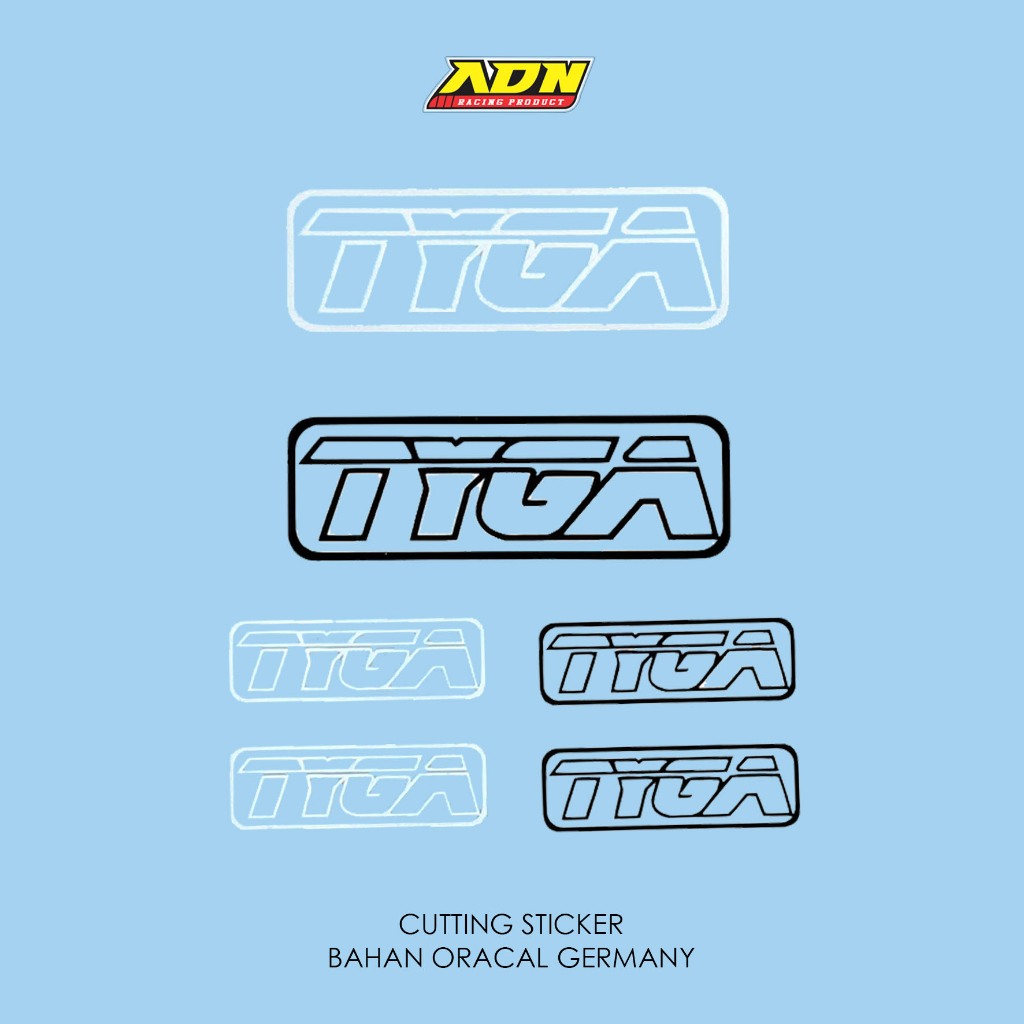 Tyga Performance Racing Stickers | Shopee Singapore