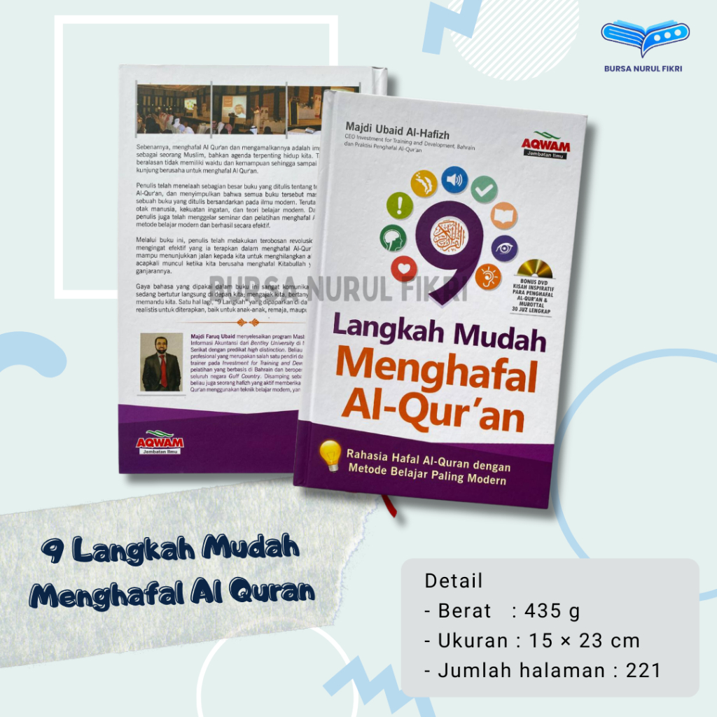 9 Easy Steps To Memorize The Quran (Bonus DVD Inspirational Story ...