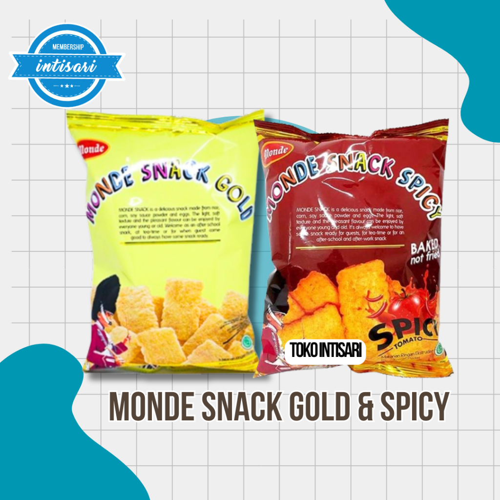 Monde Serena Snack Gold / Red Original Taste ( PCS ) | Shopee Singapore