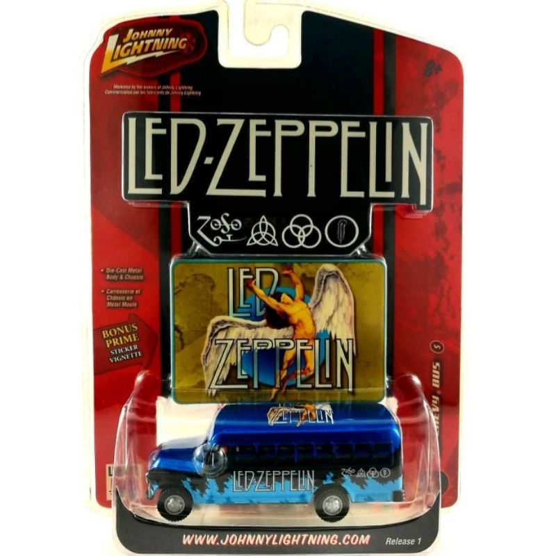 Johnny Lightning Led Zeppelin 1956 Chevy Bus | Shopee Singapore