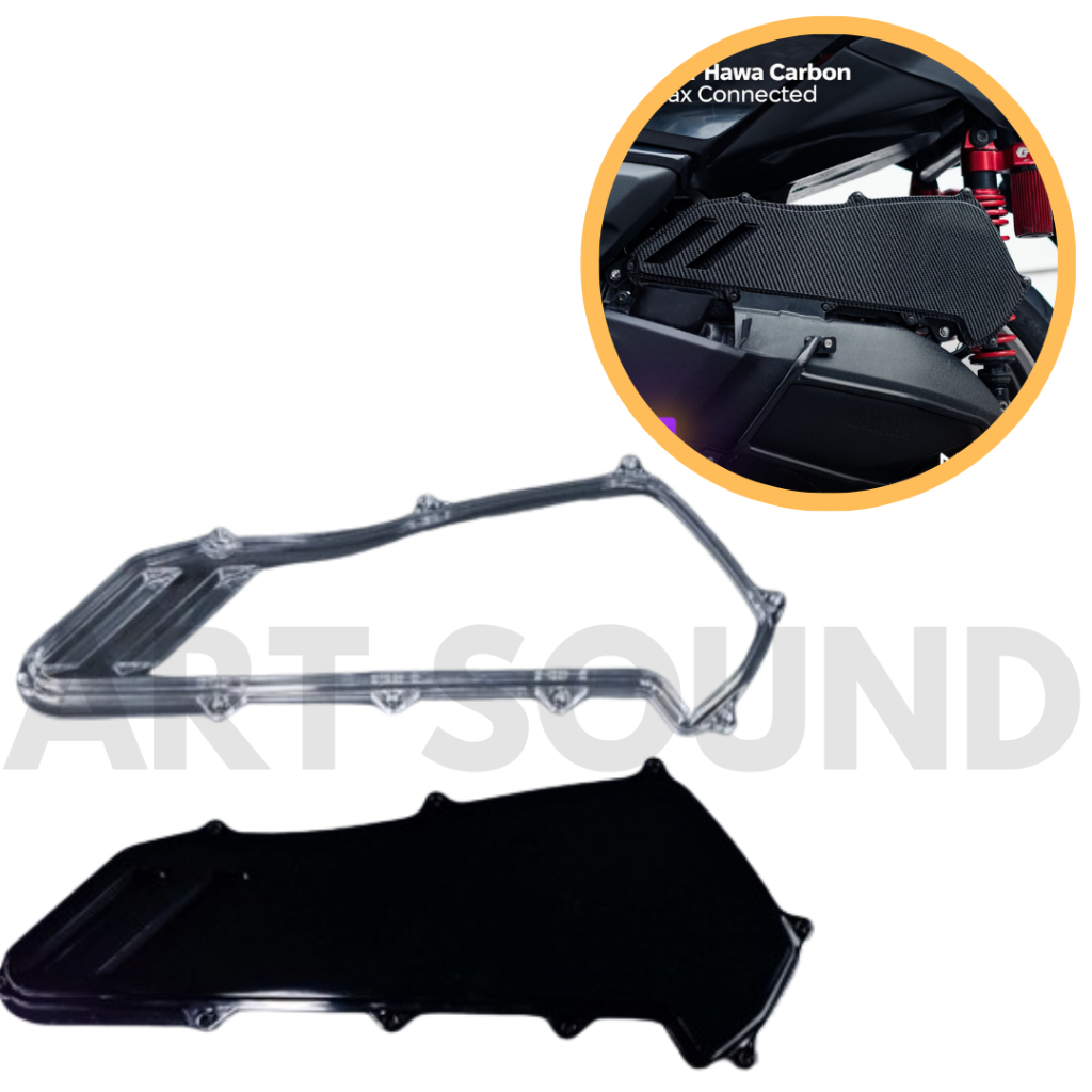 Transparent Geprek Xmax X-Max Filter Cover / Carbon NEMO Original ...