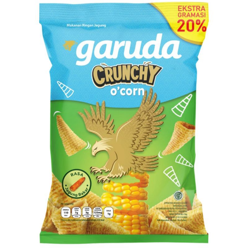 Garuda Crunchy O'corn Roasted Corn 84g | Shopee Singapore