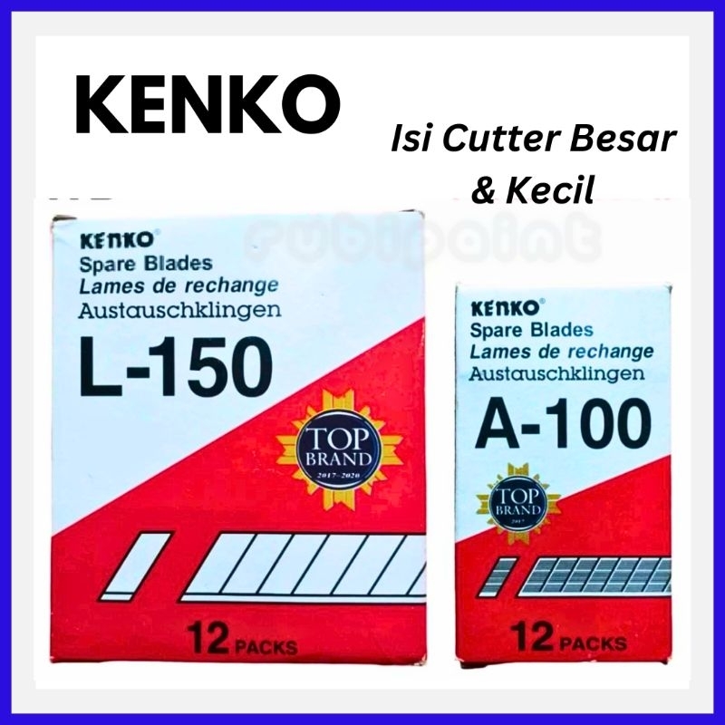 Cutter Blade - Contents Of Big And Small Kenko Cutter (Refill) | Shopee ...