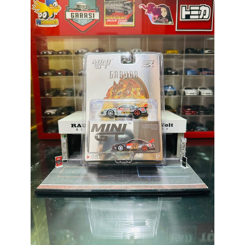 Mini GT x Mizu Diecast CHASE No. 652 LB Super Silhouette Nissan Silvia ...