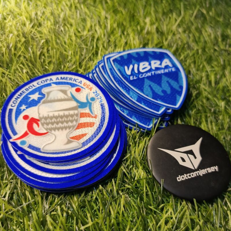 Copa America patch 2024 velvet/bludru | Shopee Singapore