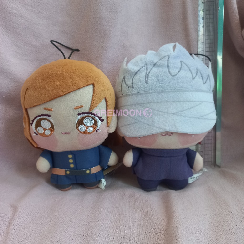 GANTUNGAN Chopinui Jujutsu Kaisen Gojo Satoru & Nobara Kugisaki Plush ...